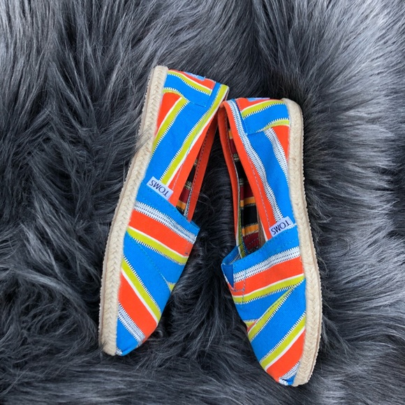 Toms | Shoes | Toms Colorful Shoes | Poshmark